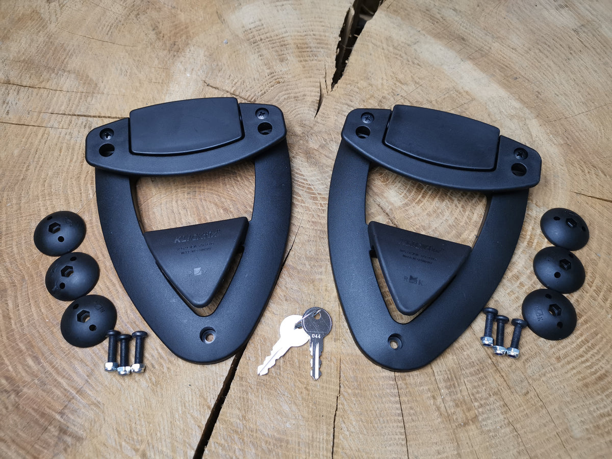 KLICKfix Mot Schnellwechselsystem SET für Satteltaschen