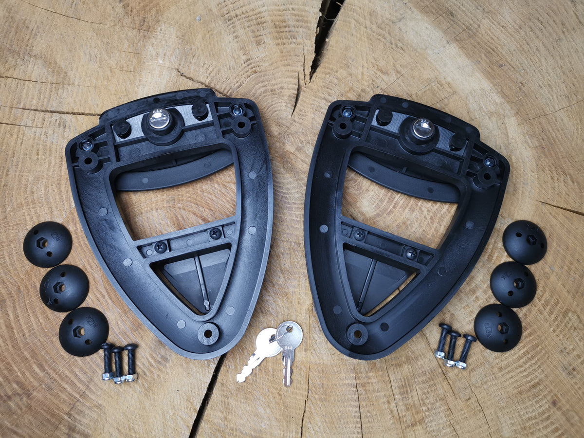 KLICKfix Mot Schnellwechselsystem SET für Satteltaschen